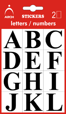 SAMOLEPÍCÍ PÍSMENA A ČÍSLA - MGGA Papírnictví